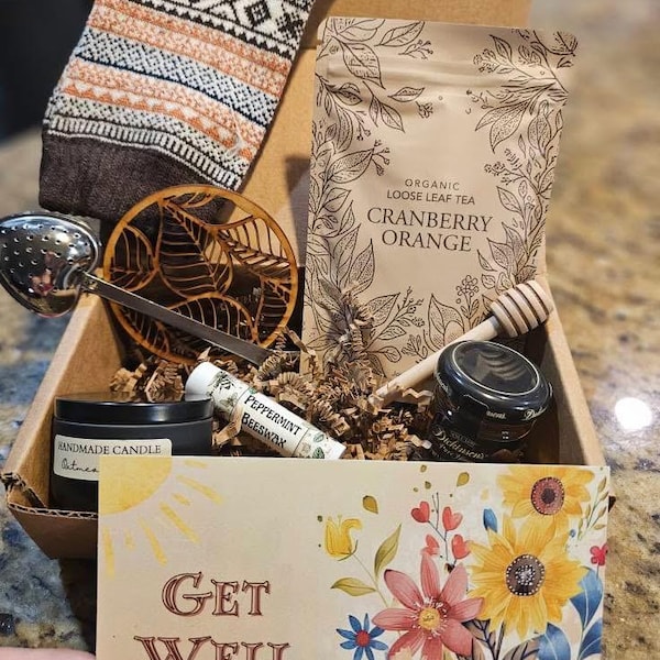 Get Well Soon Care Package for Women, Thinking of You, Sympathy ...