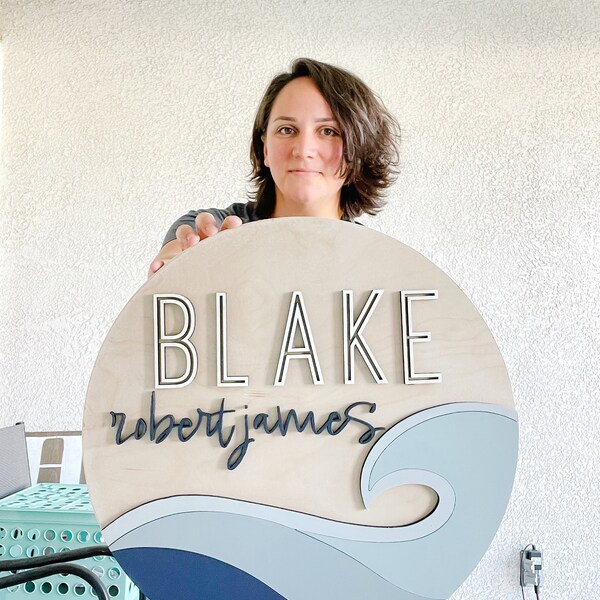 Collin Waves SVG FILE - Etsy