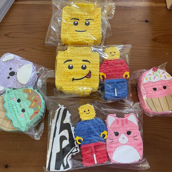 Mini Squishmallow Pinata: Adorable Birthday Party Favors & Decorations ...