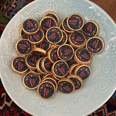 Set of 50 X 3cm Eid Mubarak Chocolate Coins - Etsy