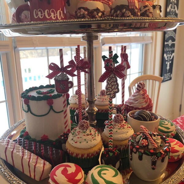 Fake Funfetti Cake | Fake Cake | Faux Dessert | Bakery Prop | Funfetti ...