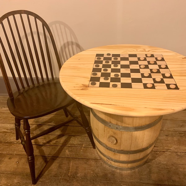 Chess Board & Checker Vinyl Sticker Decal With Classic Real Wood Grain ...