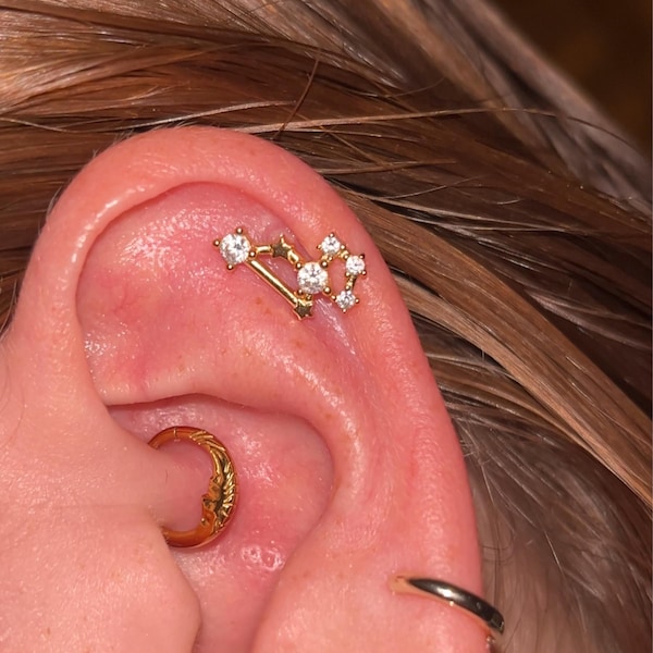 Aries Constellation Flat Back | Zodiac | Horoscope | Star | Astrology ...
