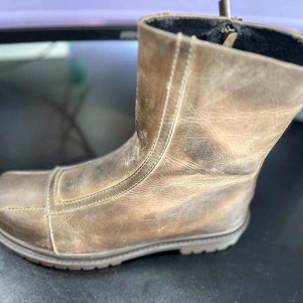 Mandalorian Boots, Mandalorian Shoes Real Leather, Mando Shoes, the ...