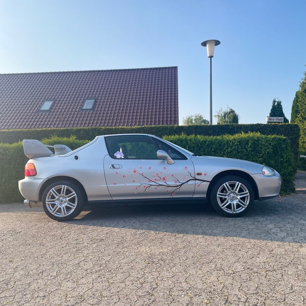 Sakura Cherry Blossom Car Livery, Japanese Side Car Vinyl Decal - Etsy