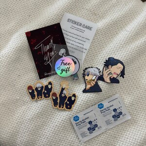 JJK Stickers Gojo Stickers Shoko Stickers Geto Stickers Anime Stickers ...