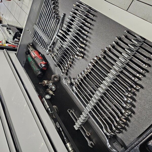 Pack of 25 Modular Tool Box Wrench Organizers (multiple Colors ...