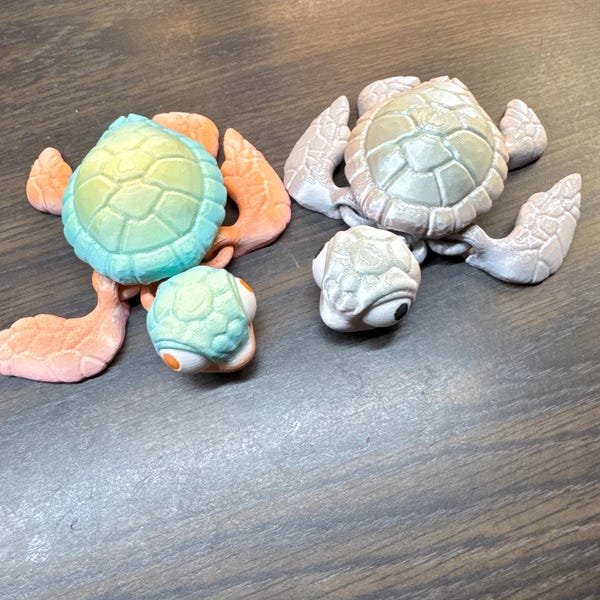 Sea Turtle, Cinderwing3d, STL File for 3D Printing, STL Print Files ...