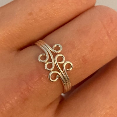 Two Monkeys Hugging Sterling Silver Ring Animal Ring - Etsy