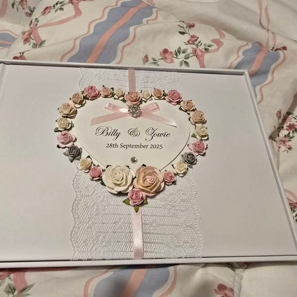Personalised Large Engraved Wedding Wooden Memory Box Gift for Newly ...