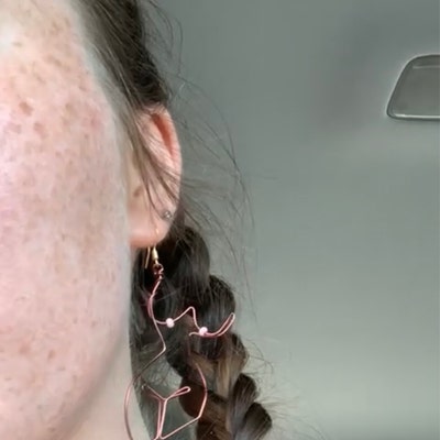 The Birth of Venus Scallop Shell Earrings - Etsy