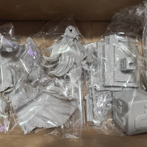 Wolf Girl | Princess Mononoke With Companion Wolf Moro | Anime Diorama ...