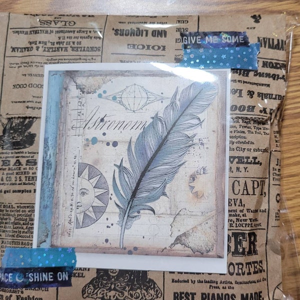 Stamperia Cosmos Rice Paper A4 Wolf and Moon,collage,card Making,craft ...