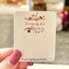 Custom Fold Over Tags- Personalized Product Hanging Cards-display Card ...