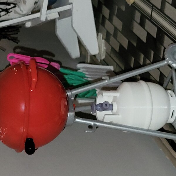 1:6 Scale Propane Tank 3D Printed Miniature Model Garage Diorama Action ...