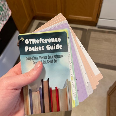 Otreference Pocket Guide General Adult Rehab Set - Etsy