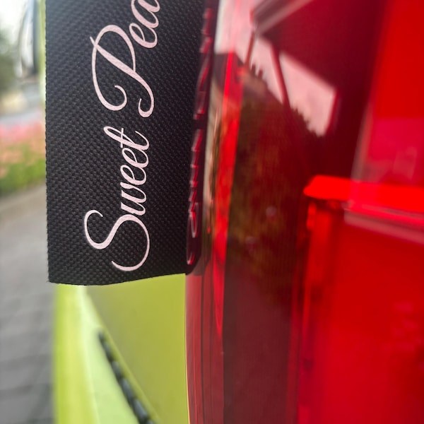 Mini Car Tag - Personalised - Etsy