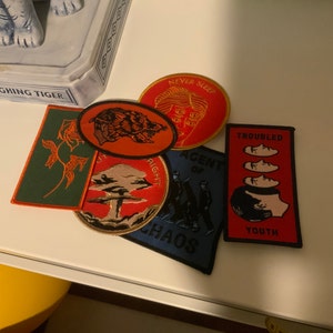 Vortex Snakes Iron on Patch // Large Back Patch // Snake - Etsy