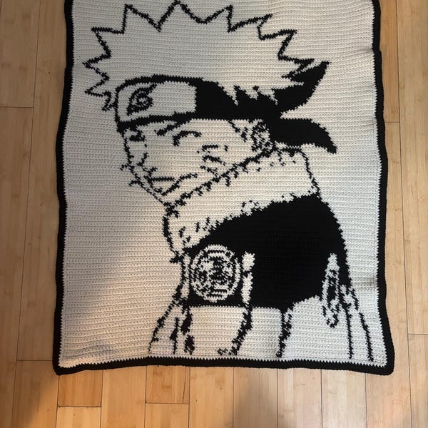 Doodlebob - Spongebob - Tapestry Crochet Pattern - Handmade Crochet Art ...