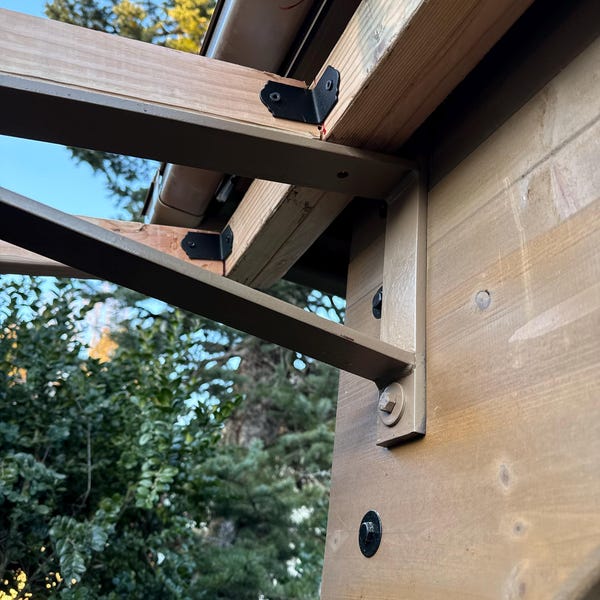 Angled Wall Mount Shelf Brackets - Custom Available - Etsy