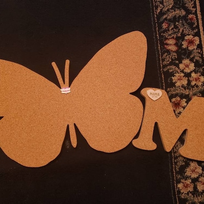 Butterfly Bulletin Board, Butterfly Cork Board, Butterfly Pin Board ...