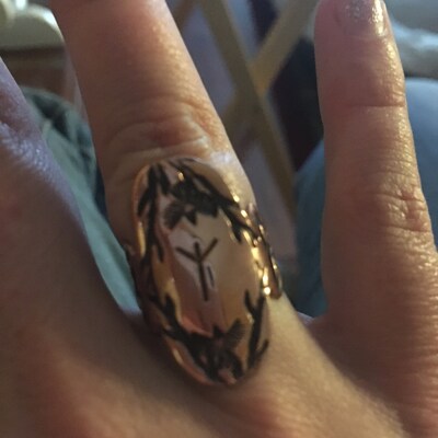 Raven Ring Viking Ring Rune Ring for Women Celtic Ring Viking Jewelry ...