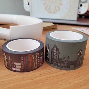 Wolf Pack 15mm Washi Tape, Halloween Washi Tape - Etsy