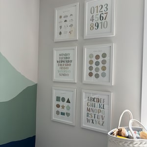 Printable Alphabet Flash Cards, Classroom Decor, Toddlers Preschool ...