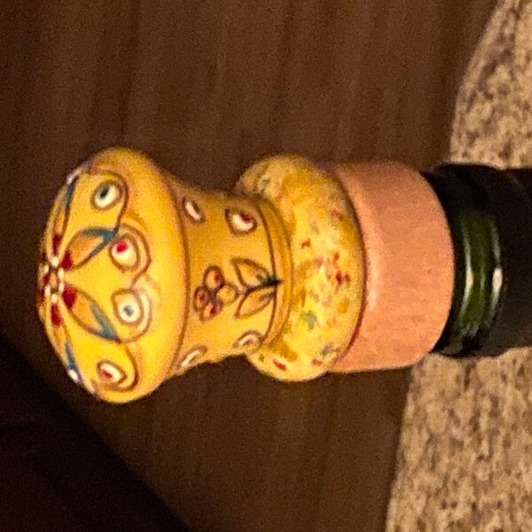 Industrial Wine Stopper / Spigot Knob Stopper / Rustic Bottle Stopper ...