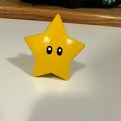 Super Mario Star Drawer Knobs Nintendo Game Room Cute Star Video Game ...