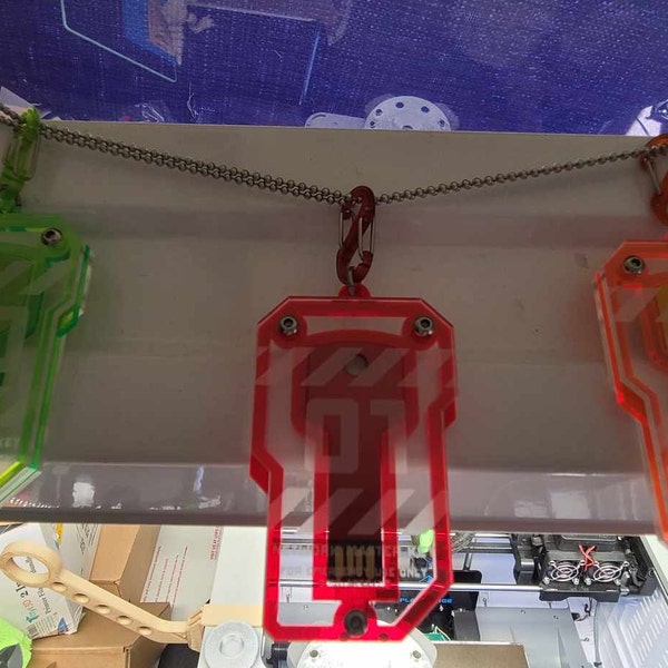 Cyberpunk Emergency Access Key Necklace Pendent - Etsy