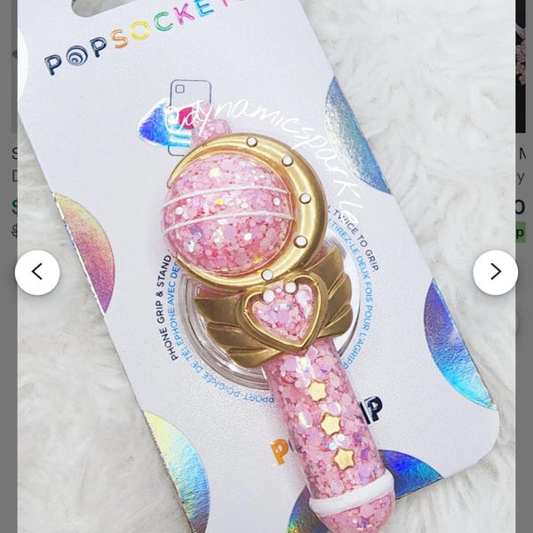 Glitter Holographic Rainbow Butterfly Popsocket Popgrip - Etsy