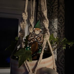 Bern in a Fern Grumpy Bernie Garden Gnome Plant/garden Stake - Etsy