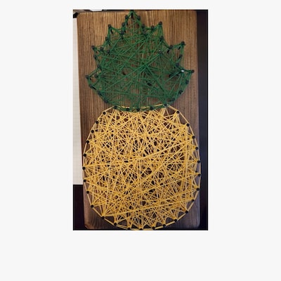 DIY Pineapple String Art Kit - Etsy