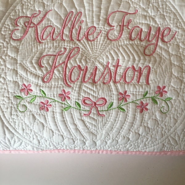 Daisy Chain Machine Embroidery Design-instant DOWNLOAD - Etsy