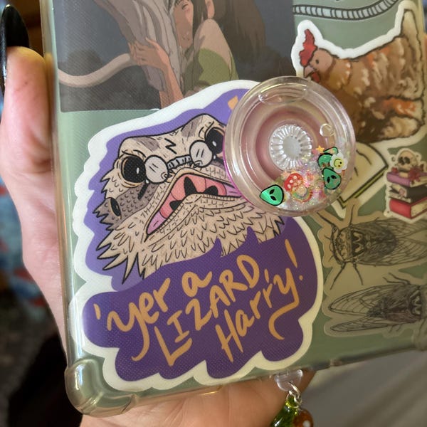 Hognose Snake Dramatic Playing Dead Funny Reptile Vinyl Sticker - Etsy