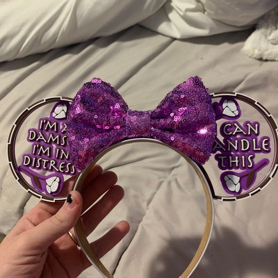 Damsel Mouse Ears 3D Printed Ears Megara Damsel in Distress - Etsy