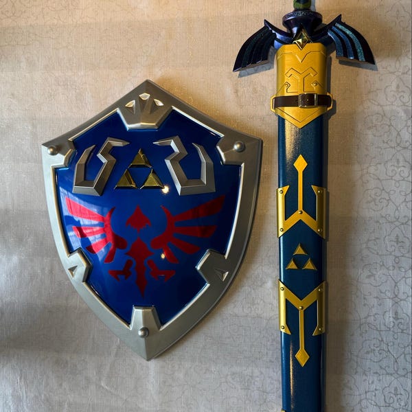 Legend of Zelda Master Sword Display Pedestal, Breath of the Wild Trial ...