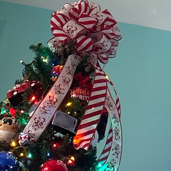 Bow Lady Bug Bow Package Bow Wreath Bow Gift Bowsummer Bow Craft Bow ...