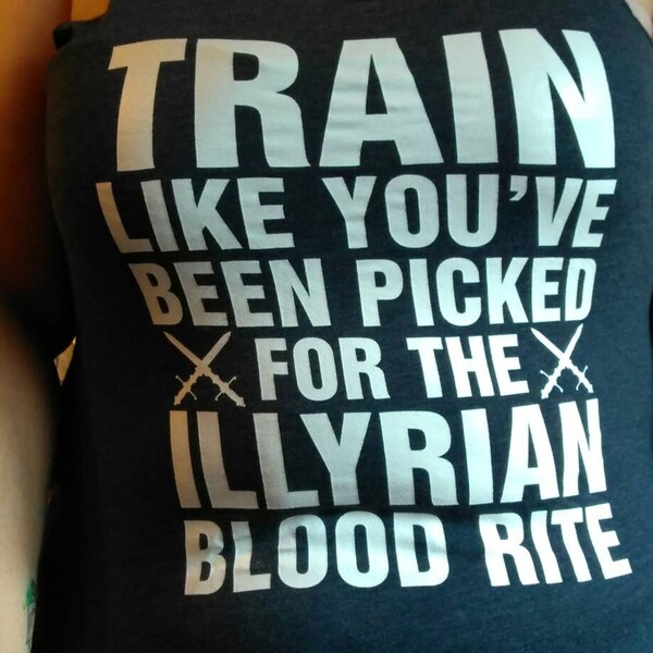 Illyrian Blood Rite Shirt, Silver Flames, Nesta, Rhysand, Cassian ...