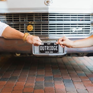 Custom Mini License Plate, Personalized for Your Special Spacecraft ...