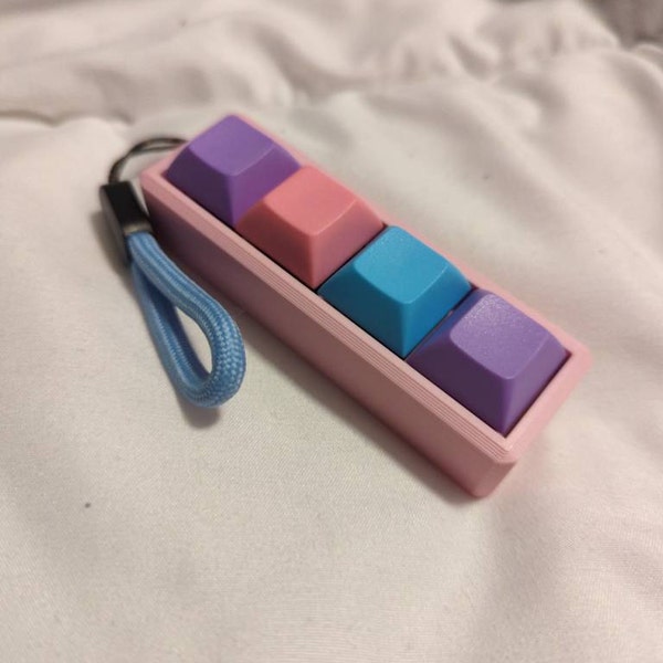 Mechanical Switch Clicky Fidget White Th W/ Strap Keyboard Switch, ASMR ...