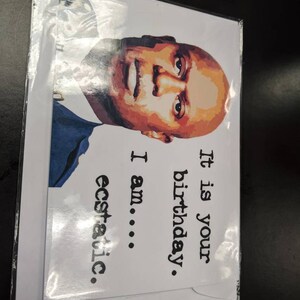 Brooklyn Nine-nine Captain Holt Birthday Card Kimwestart - Etsy