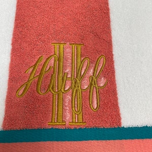 Stacked Monogram Embroidery Font Stacked Monogram Machine - Etsy