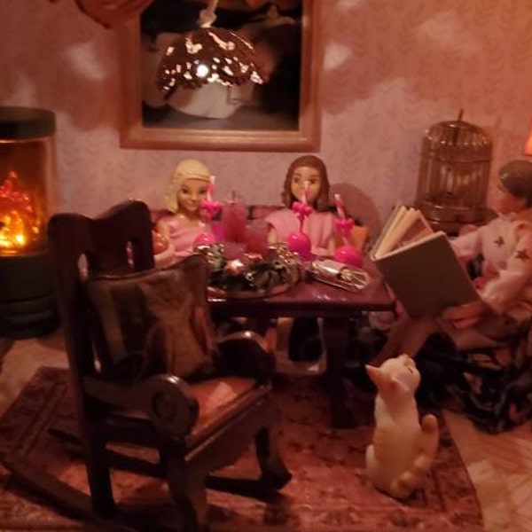 Lundby / Lerro Wooden Complete Bedroom Set - Etsy