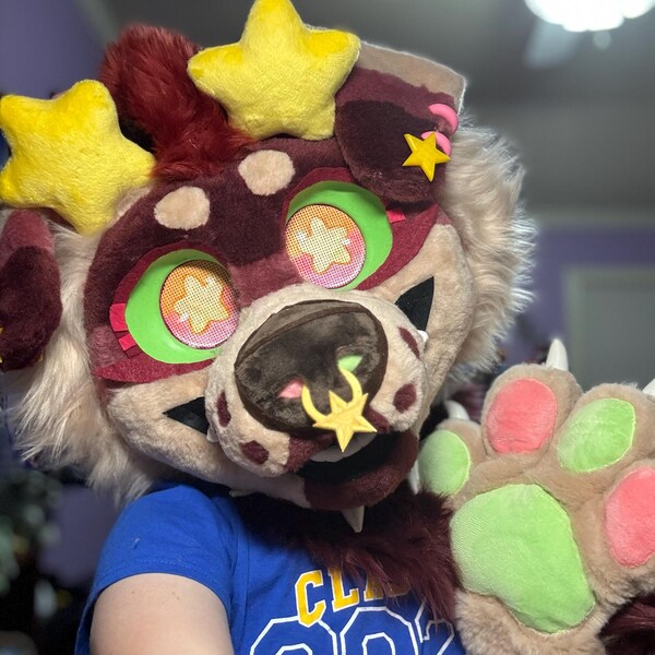 Fursuit Nose Pattern and Tutorial - Pickable Plush Dog Snout W ...