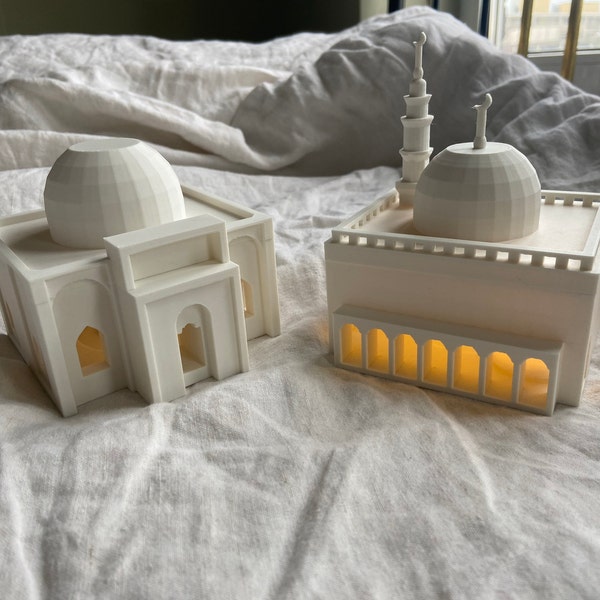 MINI Masjid Light-up Lanterns Light INCLUDED | 3D Printed Masjid An ...