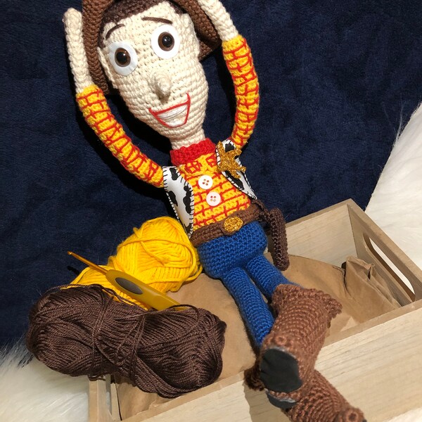 WOODY Crochet Pattern - Etsy