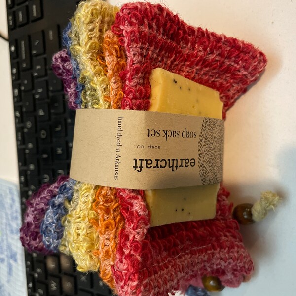 Dish Scrubbies Rainbow Set of 6 | Scrubbies | Pot/pan Scrubbies | Nylon ...