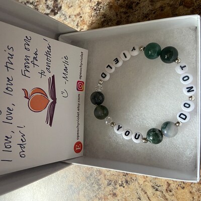 Pity Them Bead Bracelet, Red Rising Victra Bracelet, Fantasy Book Gift ...